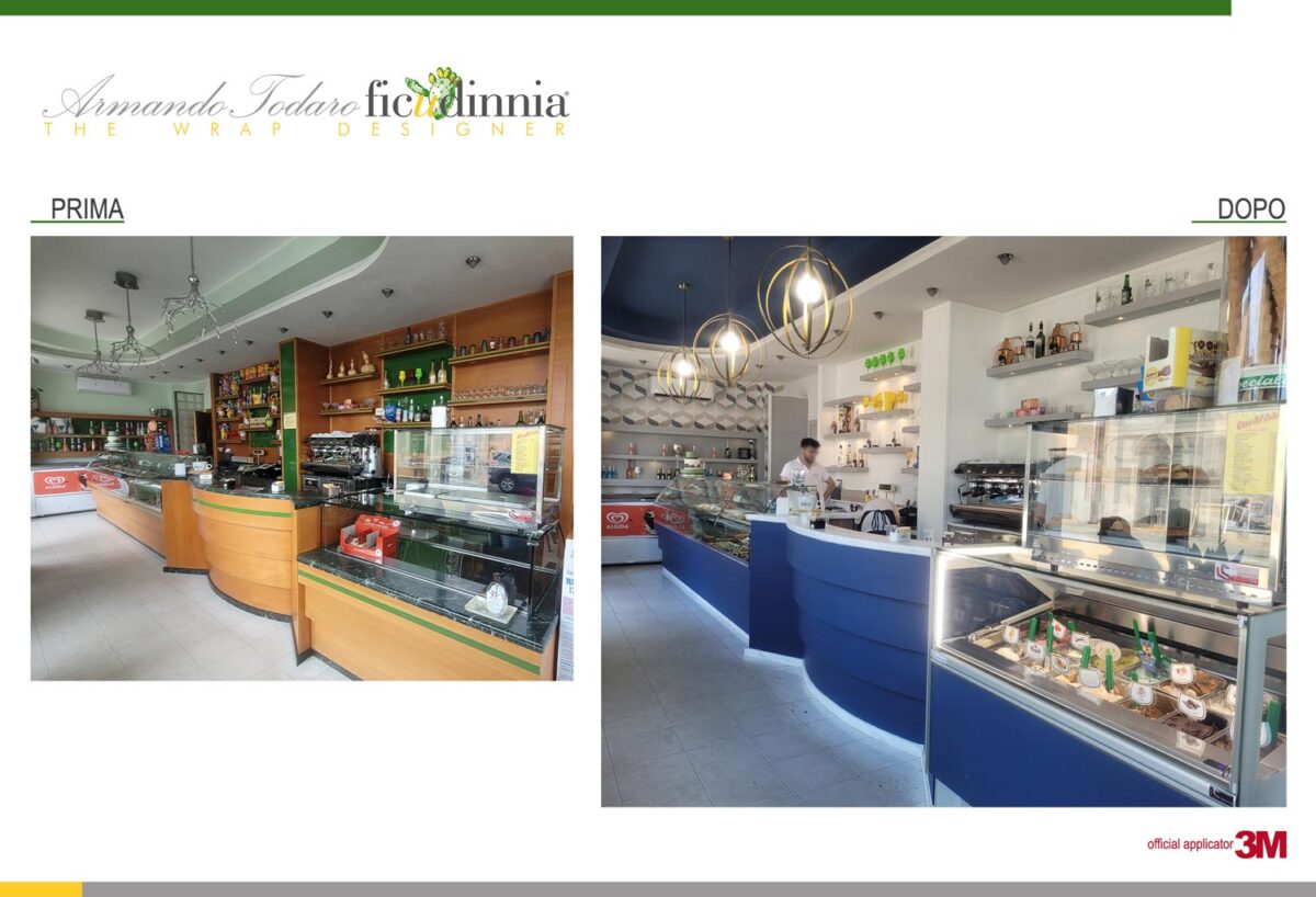 Come trasformare, con il restyling, un bar pasticceria ad Adelfia (Bari ...